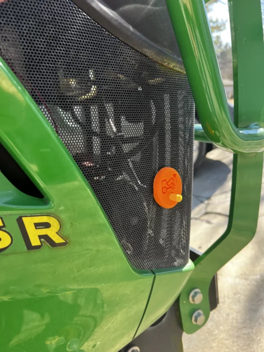 Hood Release for John Deere compact tractors 3DFusionLabs