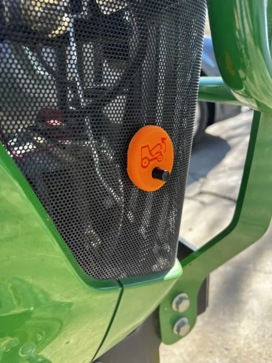 Hood Release for John Deere compact tractors 3DFusionLabs